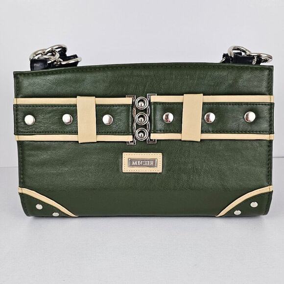 Miche | Bags | Miche Darla Olive Green And Cream Classic Shell Retired ...